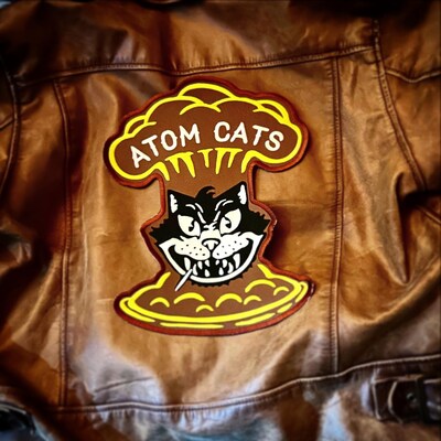 Atom Cats Patch Large Embroidered Fallout - Etsy