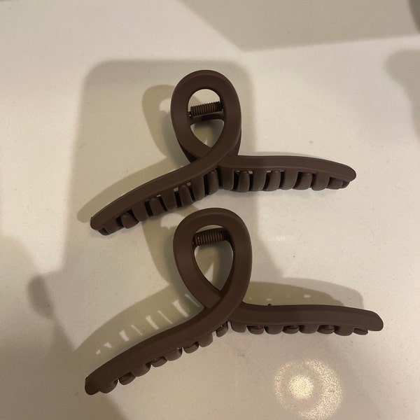 Wavy Claw Clips, Hair Claws, Hair Accessories, Thick Hair - Etsy