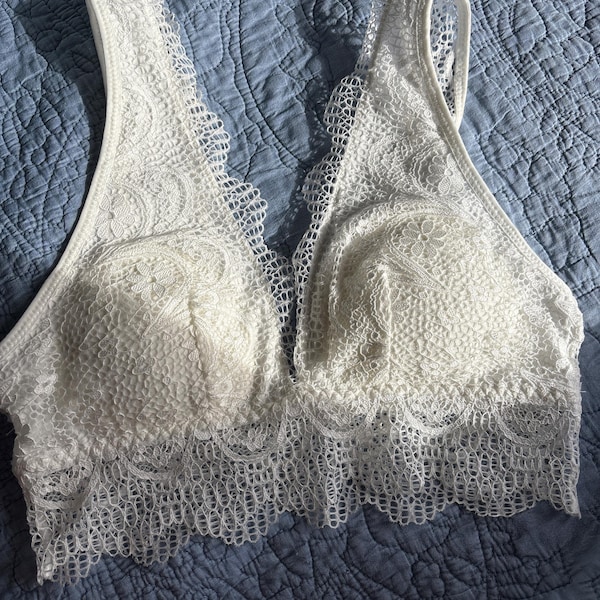 Buy 2 Get 1 Free Bralette, Triangle Padded Bralette (see Description ...