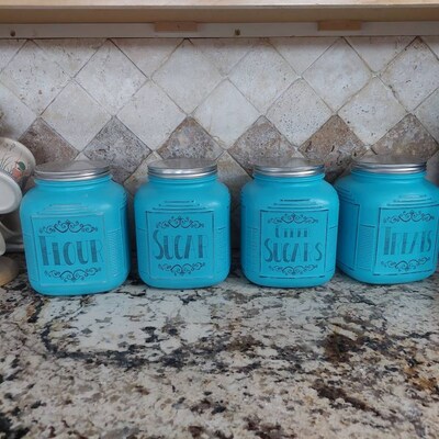 Gallon Size Canister Customizable Kitchen Canister Candy - Etsy