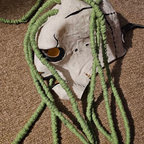 Chris Fehn Mask Slipknot White - Etsy