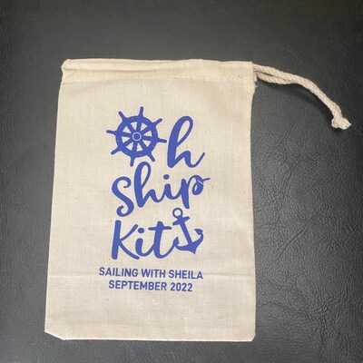 Oh Ship Kit-bachelorette Party Favor Bags-customized Recovery Kits ...