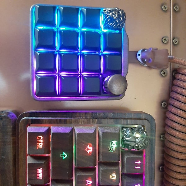Macropad With Knob | Programmable Keys (qmk/vial) - Etsy