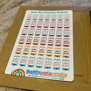 48 Cute Wifi Bill Icons/pay Bill/ Bills Reminder Planner - Etsy