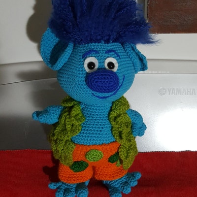 Fuzzy Troll Crochet Pattern - Etsy