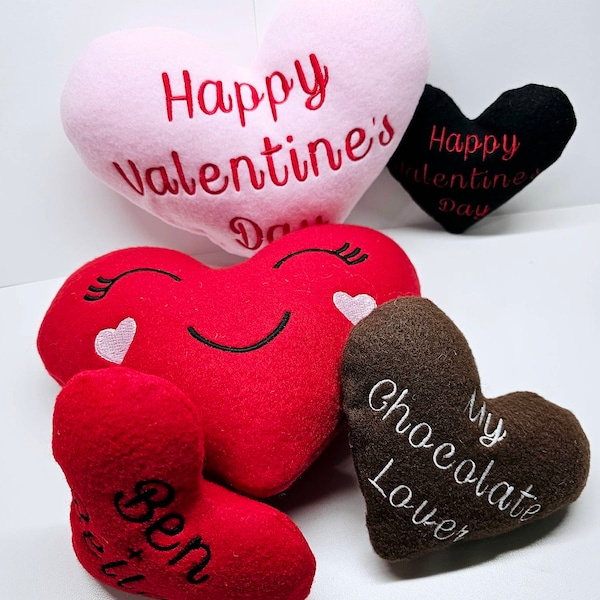 ITH Heart Stuffie, Machine Embroidery Pattern (for 4x4, 5x7, 6x10 ...