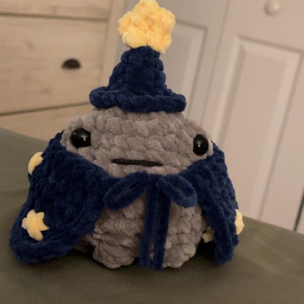 Wizard Frog Crochet Pattern / Magic Frog Crochet / US PDF Pattern ...