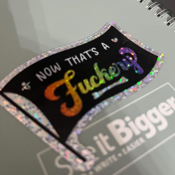 All Dogs Go to Heaven Matte Holographic Sticker, All Dogs Go to Heaven ...