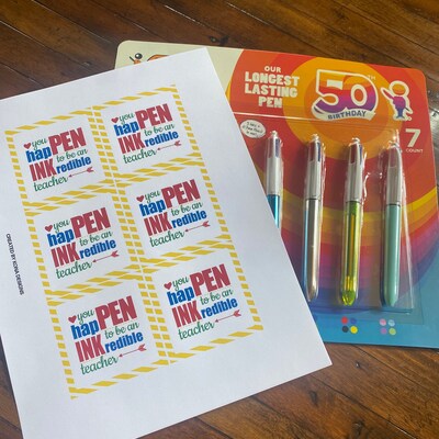 Printable Taco Teacher Gift Card Holder 5x7 Gift Card Holder for a ...