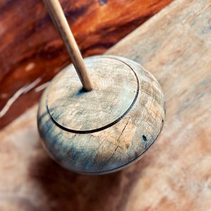 Medieval Style Drop Spindle for Spinning Wool in Soft Maple - Etsy