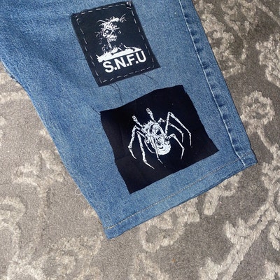 Squat the Moon SQUATTERS RIGHTS Patch Esoteric Anarchist I - Etsy