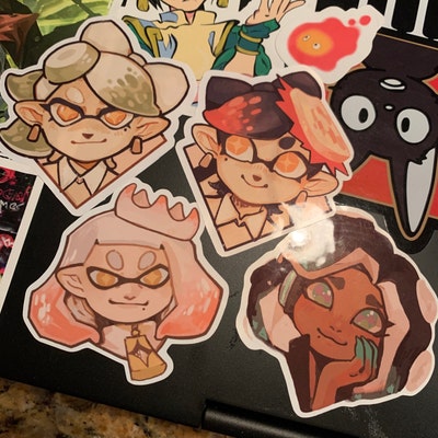 Splatoon Stickers Squid Sisters off the Hook Agents 3 and - Etsy Canada