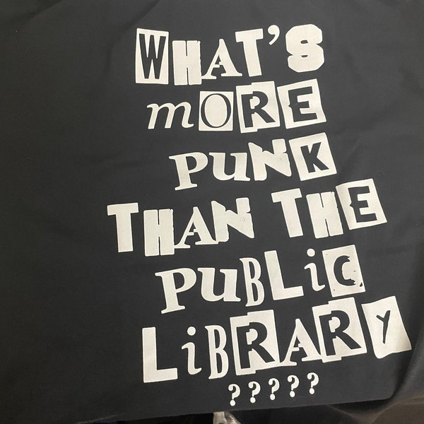 What’s More Punk Than the Public Library Unisex T-shirt/ Banned Books ...