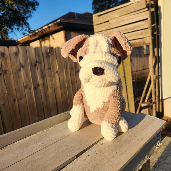 English Bulldog Crochet Pattern, Bulldog Dog Amigurumi Pattern, Crochet ...