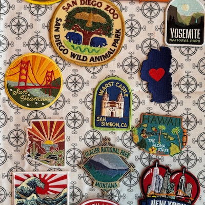 Arizona Vintage Souvenir Travel Patch From Voyager - Etsy