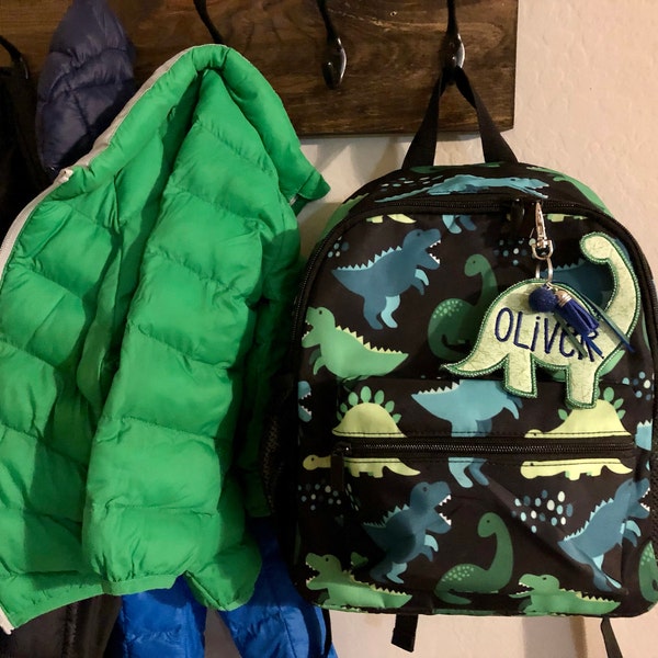 Tractor Bag Tag | Back to School Supplies | Kids Lunch Box | Backpack ...