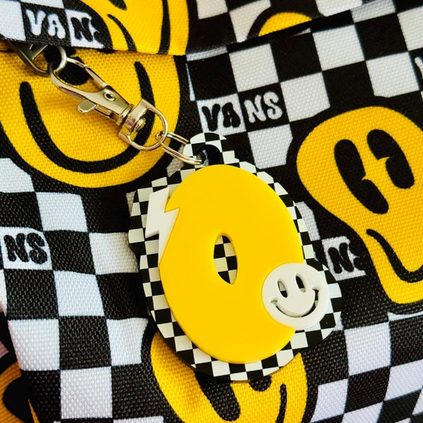 Backpack Name Tag, Letter Charm, Back to School, Bag Tag, Custom ...