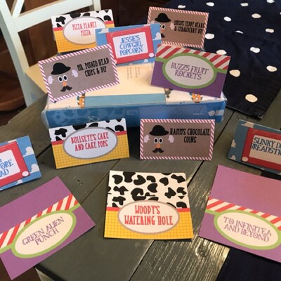 INSTANT DOWNLOAD and EDITABLE Toy Story Inspired Party Decor ...