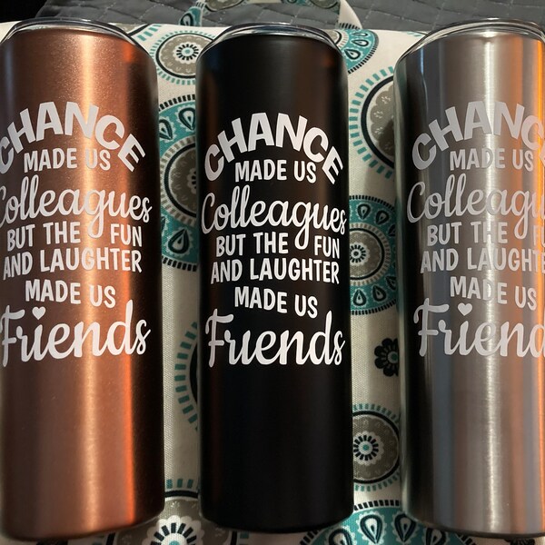 Chance Made Us Colleagues Svg, Coworker Gift, Work Bestie Svg, Best ...