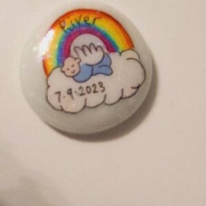 You Are Loved Sparkly Heart Pebble /personalised /positive Gift ...