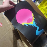 Genderfluid Landscape Art Print, Gender Fluid Minimal Poster Wall Art ...