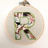 Liberty Fabric Applique Single Block Letters and Numbers - Etsy