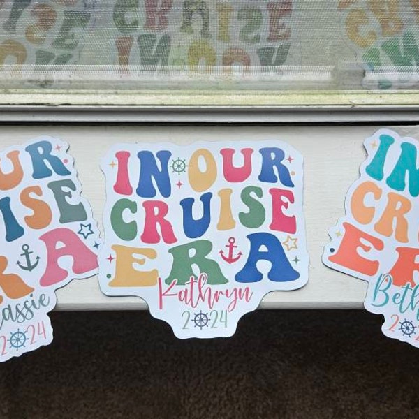 Cruise Door Magnets Custom Cruise Magnet Colorful Personalized Name ...