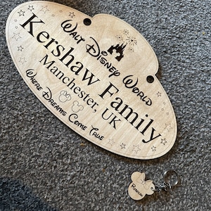 Disney Themed Pram Sign Stroller Sign Personalised Push Chair Sign ...