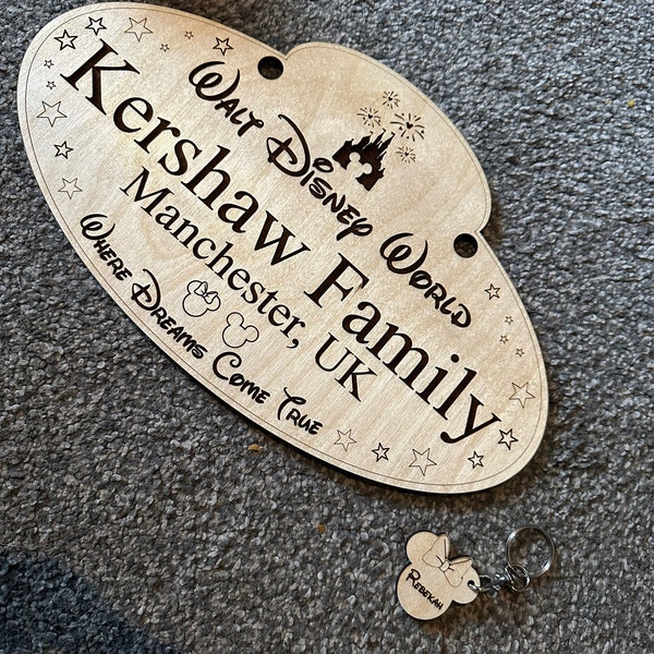 Disney Themed Pram Sign - Stroller Sign | Personalised Push Chair Sign ...