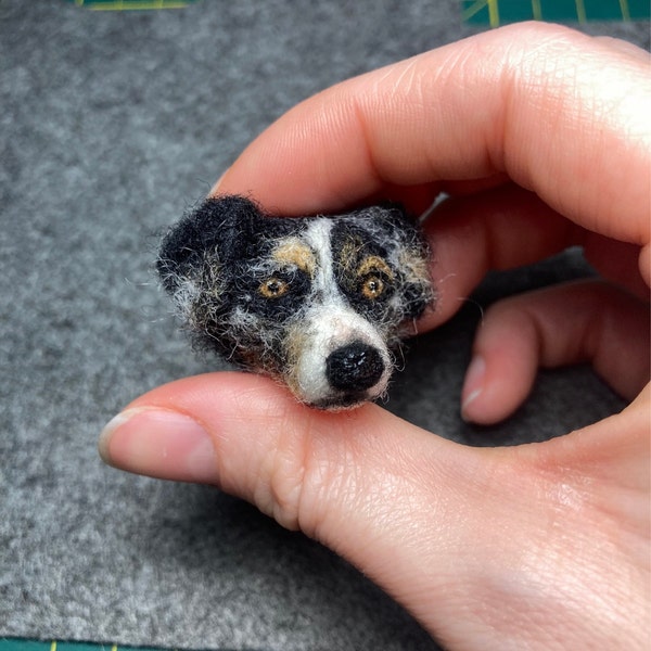 Australian Shepherd, Custom Border Collie Pin - Etsy