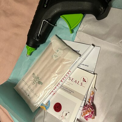 Sealing Wax Gun Wax Set Wax Seal Kit - Etsy