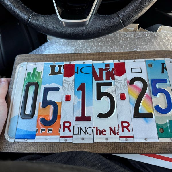 1970 Ohio HEK License Plate, Vintage License Plate, Ohio License Plate ...