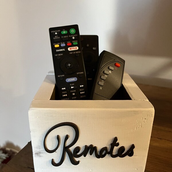 Remote Holder / Gifts for Dad / Remote Control Holder / Christmas Gift ...