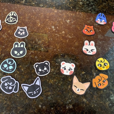 Hug Skzoo Holographic Stickers. Stray Kids Star Holo Stickers for ...