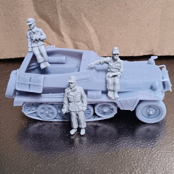 WWII ITALIAN - Breda 51 52 Coloniale Dovunque - 1/100 15mm 1/87 Ho 1/72 ...