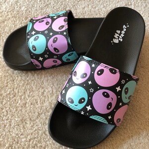 Alien Slides Womens Sizes 6-12 - Etsy
