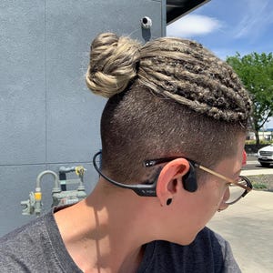 Viking Dreadlocks Dreadlock Ponytail Synthetic Dreadlocks on Elastic ...