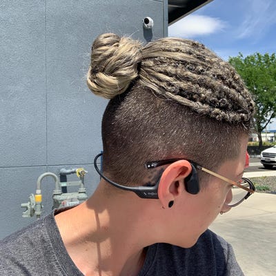 Viking Dreadlocks Dreadlock Ponytail Synthetic Dreadlocks on Elastic ...