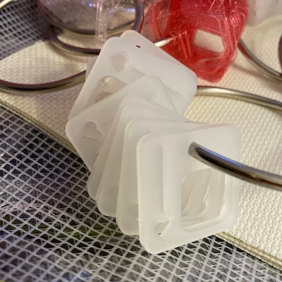 ACRYLIC Thread Drops Floss Drops Organiser Drop for Cross Stitch ...