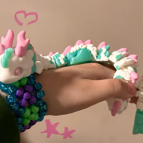3D Printed Articulated Bunny Fidget Toy | Flexi | Easter Gift for Kids ...