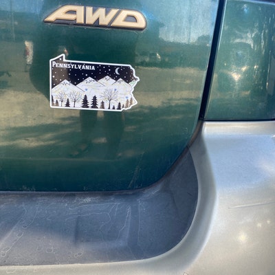 Pennsylvania Bumper Sticker State of Pennsylvania - Etsy