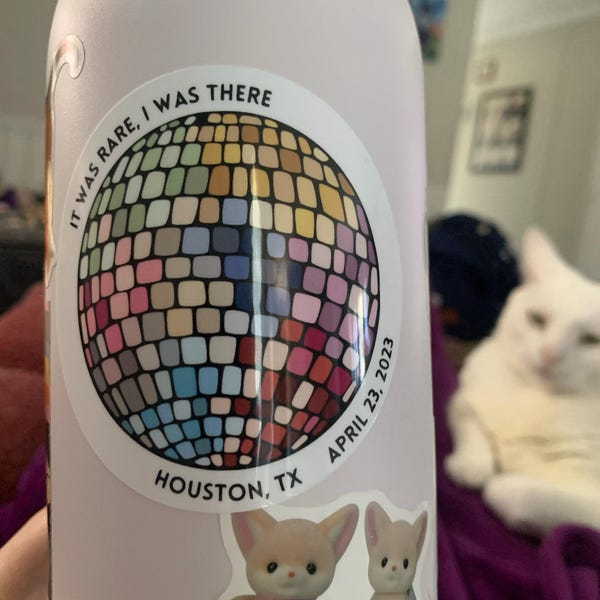 Custom Eras Disco Sticker| Tour Merch| Tour Sticker|waterproof Sticker ...