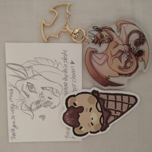 Qibli Wings of Fire Wof Double Sided Acrylic Charm - Etsy