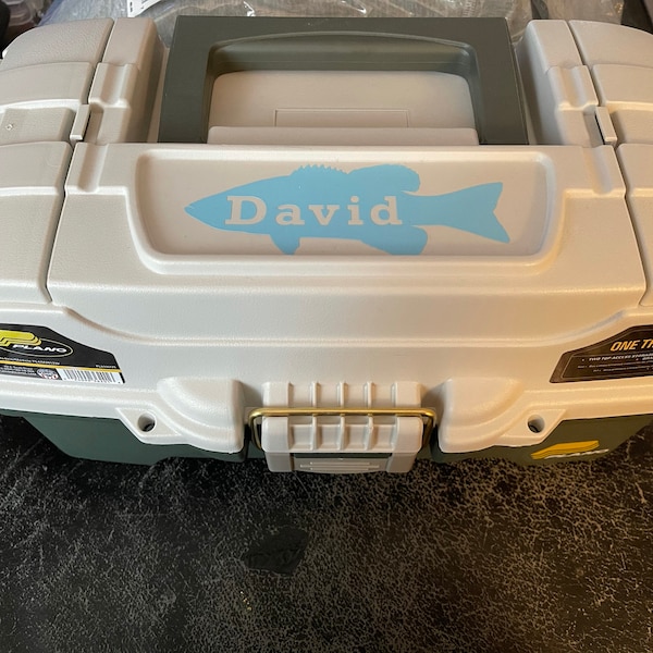 Personalized Fishing Box FREE SHIPPING - Etsy