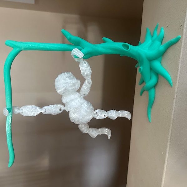 Cute Flexi Print-in-place Sloth - STL File for 3D Printing Now With 3MF ...