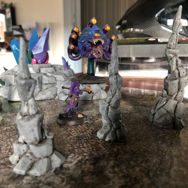 Cave Terrain | Crystals, Platforms &n Entrances | Terrain Essentials ...