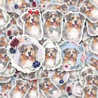 MULTIPLE STICKER Mockup, Sticker Pile Mockup, Professional Photoshop ...