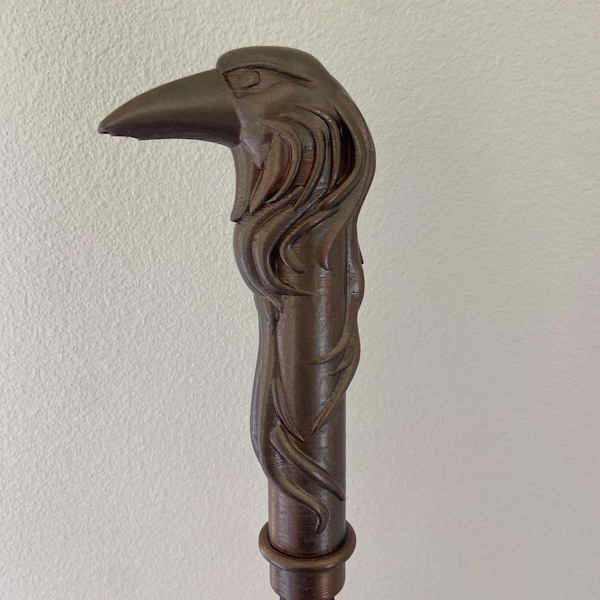 Crow Canehead - Etsy