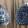 925 Silver Hanumanji Gada Pendant Hindu Religious Jewelry Lord Hanuman ...