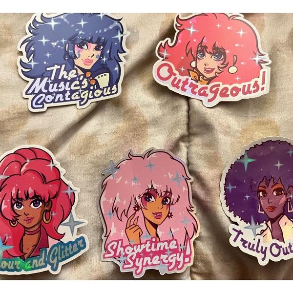 Showtime Synergy! | Jem and the Holograms | 80s Glam | Holographic ...